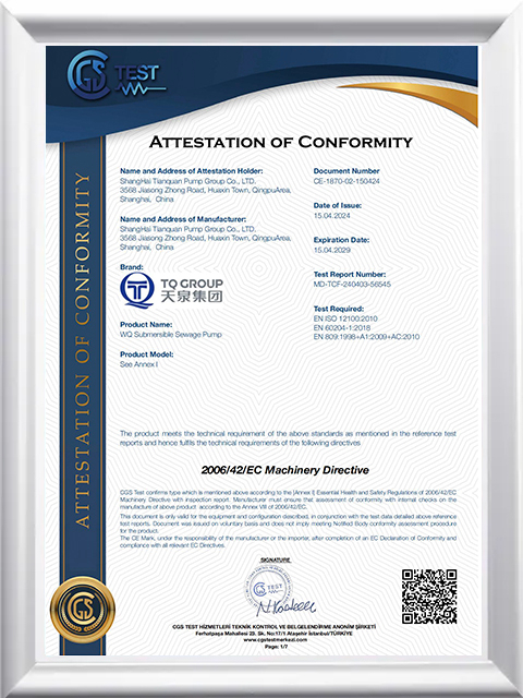 About Our Industrial Water And Sewage Pump Expertise - TQPUMPS